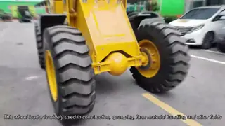 Wheel Loader Display in Factory, Heavy Duty Front End Loader Machine