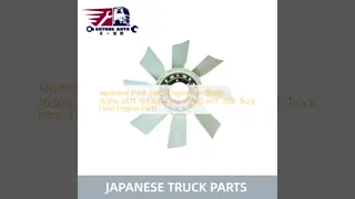 HINO J07E J08E Engine Fan Blade 163062671 Replacement
