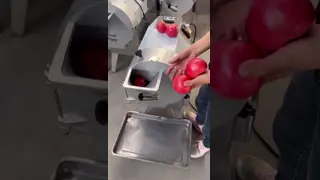 Energy Efficient Speed Control Easy To Clean Large Capacity Industrial Vegetable Cutting Machine