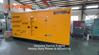400KW Yuchai Silent Diesel Generator Reliable Power Solution