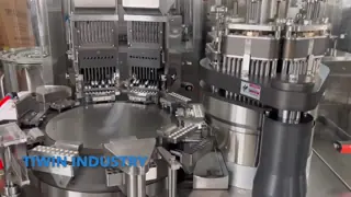 Fully Automatic #capsulefillingmachine  2500pcs per #tiwinindustry    Capsule Filling Machine #demo