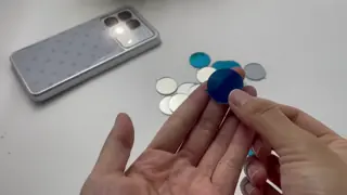 Mini acrylic two way mirror sheet