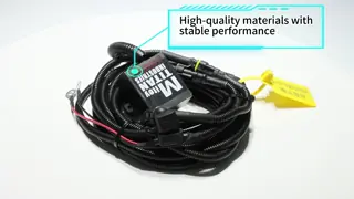 Snowwolf Corrugated Tube Automotive High-Speed Switch Relay Wiring (SW-W-15)