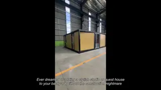 Modern Expandable Container House for Backyard Living