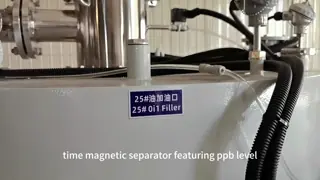 High Efficiency Industrial Magnetic Separator for Iron Removal,Slurry or Powder Mode