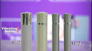 30ml Electric Vibrating Roll‑on Bottle Empty Cosmetic Massage Roller Bottle For Body Serum Essential Oil