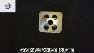 Excavator Spare Parts Rexroth  A6VM107 Valve Plate R909921788 Excavator Pump Replacement Parts