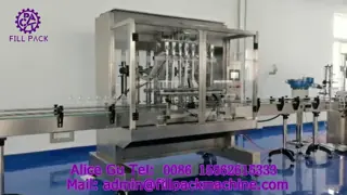 2344 J18 Servo Piston Pump 8-Head Filling Machine