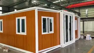 20ft Expandable Container House Fast Setup Modern Living