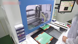 SMT Board Loading & Solder Paste Printing