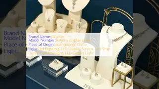 Luxury Oriental Jewelry Display Sets for Retail Boutiques