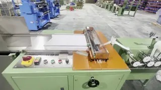 HF‑P201 Automatic Laying & Packaging Machine for Narrow Textile Strips