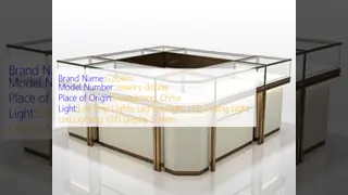 Luxury Custom Jewelry Store Display Cabinet Solutions