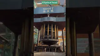 16000 Ton Hydraulic Press Forming pressure vessel elliptical heads