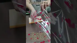 Self-adhesive bag