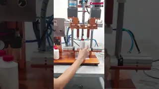 Semi-automatic capping machine