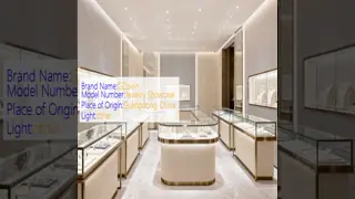 Custom Luxury Jewelry Display Cabinets Premium Retail Design
