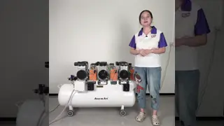 AZ-FA40B Oil-Free Dental Air Compressor Introduction & Operation Guide | 40L Dental Air Supply Syste