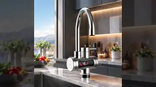 Instant Hot Water Electric Faucet Digital Display