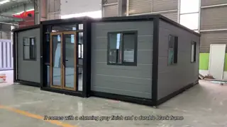 Modern 20ft Expandable Container House Turnkey Solution