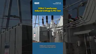 110kV Transformer Induced Voltage & PD Test