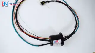 Hybrid Slip Ring for HDMI and Gigabit Ethernet Transmission