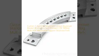 Custom CNC Machined Aluminum Arc Support Bracket