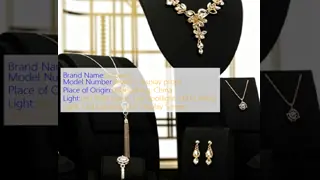 Luxury Gold Jewelry Display Stands for Retail Stores