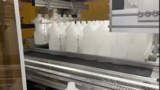 High Speed Two Layer Milk Bottle Packaging Machine
