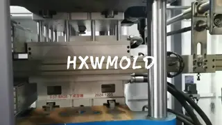 Round Cake Box Base Thermoforming Tool in Production Trial | HXWMold