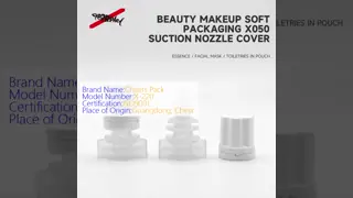 Leak Proof 22mm Spout Cap for Cosmetic Pouch Packaging