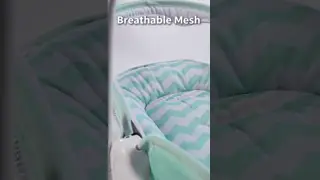Electric Baby Swing Bed, Auto Swing with Cry Sensor, Breathable Cationic Fabric, Max Load 20KG