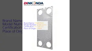 DINKONDA SF123 High Efficiency Heat Exchanger Plate