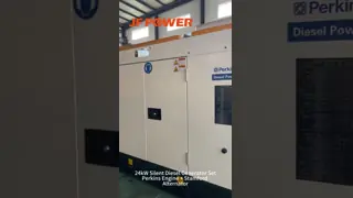 24KW Perkins Silent Diesel Generator Reliable Power Solution