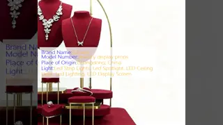 Luxury Jewelry Display Stand for Retail Stores