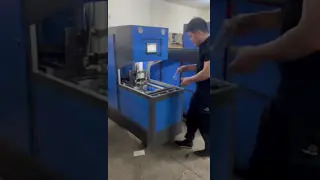 Blow bottle machine -Semi automatic blow bottle machine