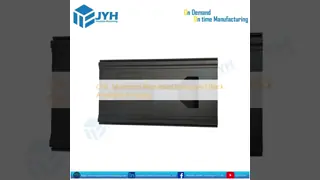 Custom CNC Machined Aluminum Housing Black Anodized