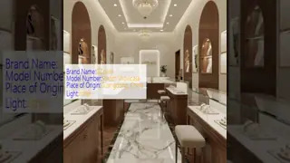 Luxury Oak Jewelry Showcase Custom Retail Display Solutions