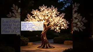 Modern LED Tree Sculpture for Stunning Outdoor Landscapes