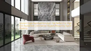 Modern Rectified Porcelain Tile for Luxury Flooring