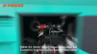 50kW Silent Industrial Diesel Generator Reliable Power
