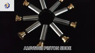 Excavator Pump Parts Rexroth A10VSO63 Piston Shoe R902418043 Set of 9 pcs Spare Parts