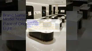 Custom Luxury Jewelry Display Showcase for Retail Stores