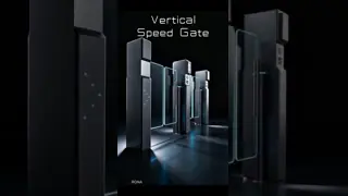 Premium Slim Speed Gate Turnstile for Modern Lobbies