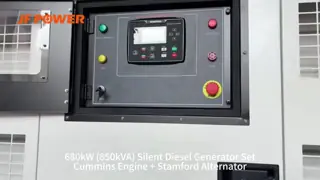 850kVA Silent Industrial Diesel Generator Power Solution