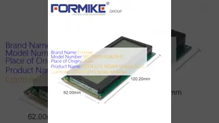 192x64 Graphic LCD Module High Contrast FSTN Display