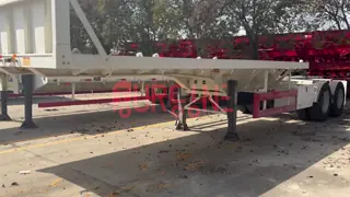 2 axle superlink semi trailer