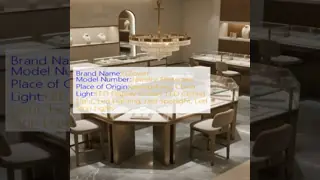 Luxury Jewelry Wall Cabinet Custom Retail Display