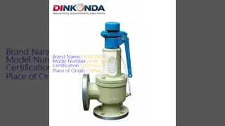 DINKONDA A41H Safety Valve Reliable Pressure Protection