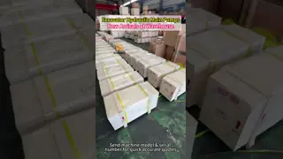 New arrivals of excavator hydraulic main pumps have arrived at our warehouse and are under checking.